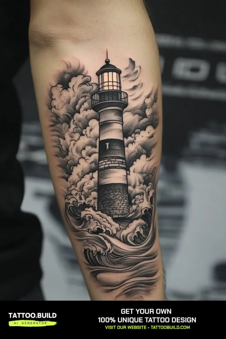 40+ Amazing Lighthouse Tattoo ideas (Stunning Designs!)