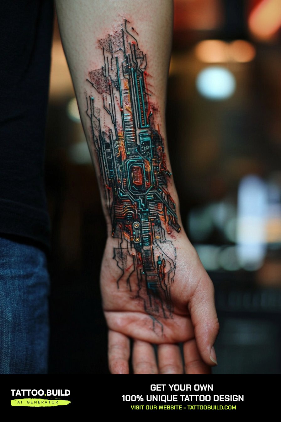 27+ Geometric Cyberpunk Tattoo Ideas (Stunning Inspiration!)