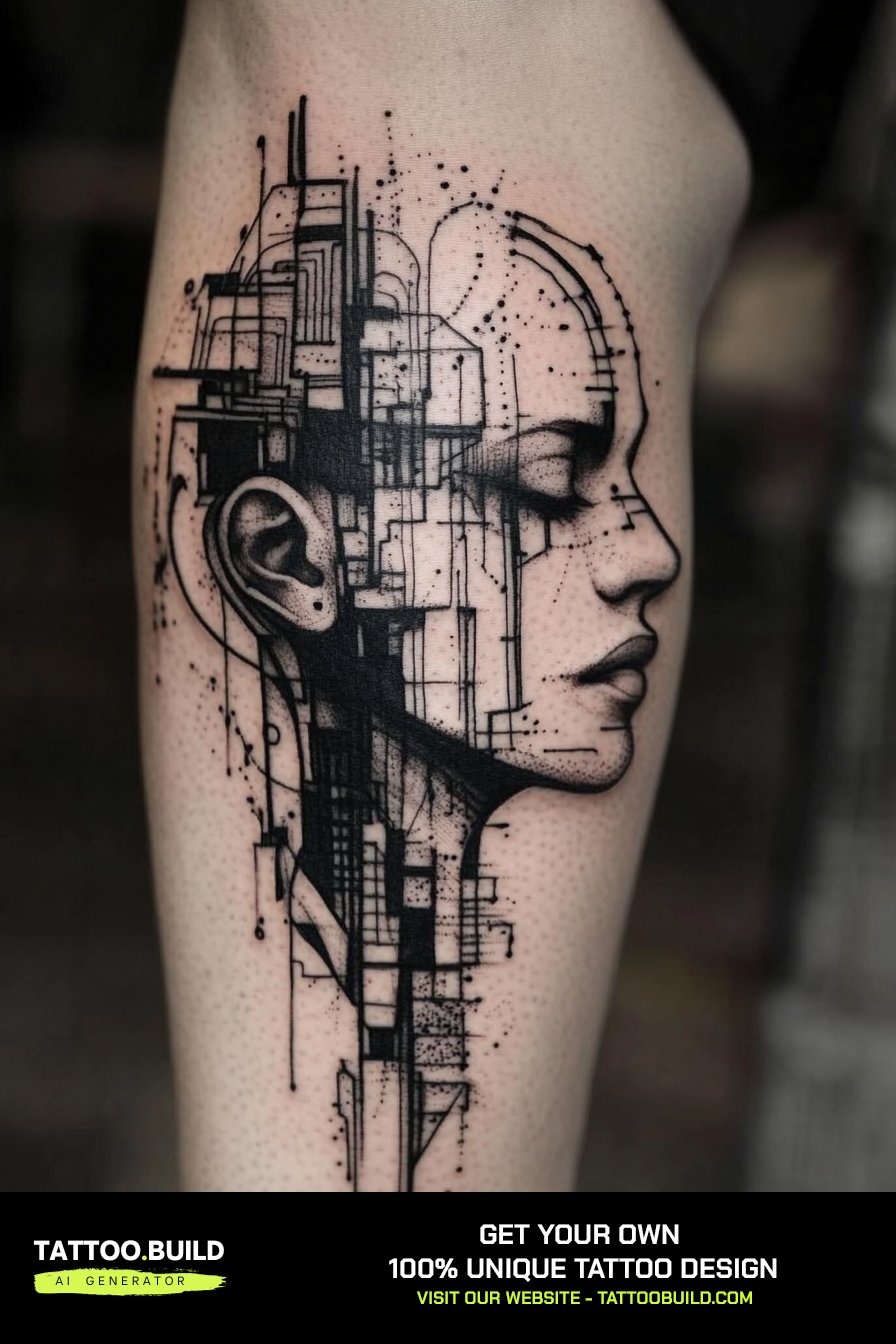 27+ Geometric Cyberpunk Tattoo Ideas (Stunning Inspiration!)