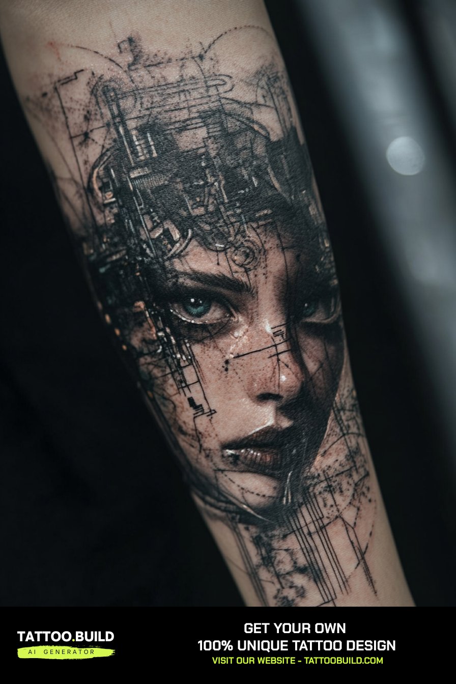 27+ Geometric Cyberpunk Tattoo Ideas (Stunning Inspiration!)