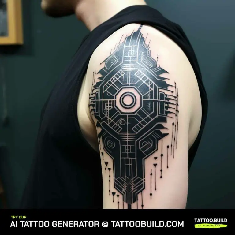 27+ Geometric Cyberpunk Tattoo Ideas (Stunning Inspiration!)