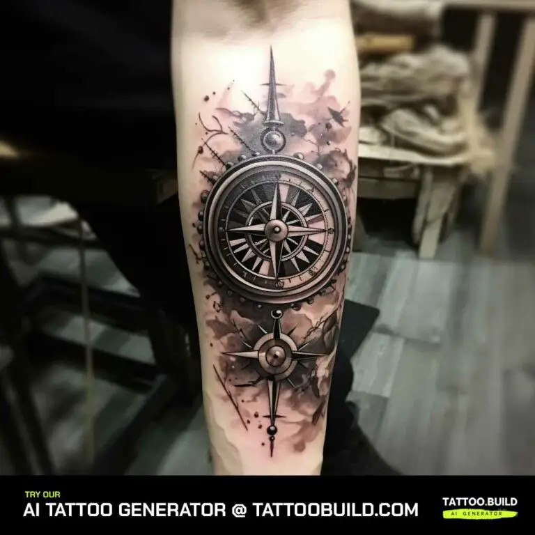 Compass Tattoo Designs Inspirations - Tattoo Build
