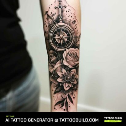 Compass Tattoo Designs Inspirations - Tattoo Build