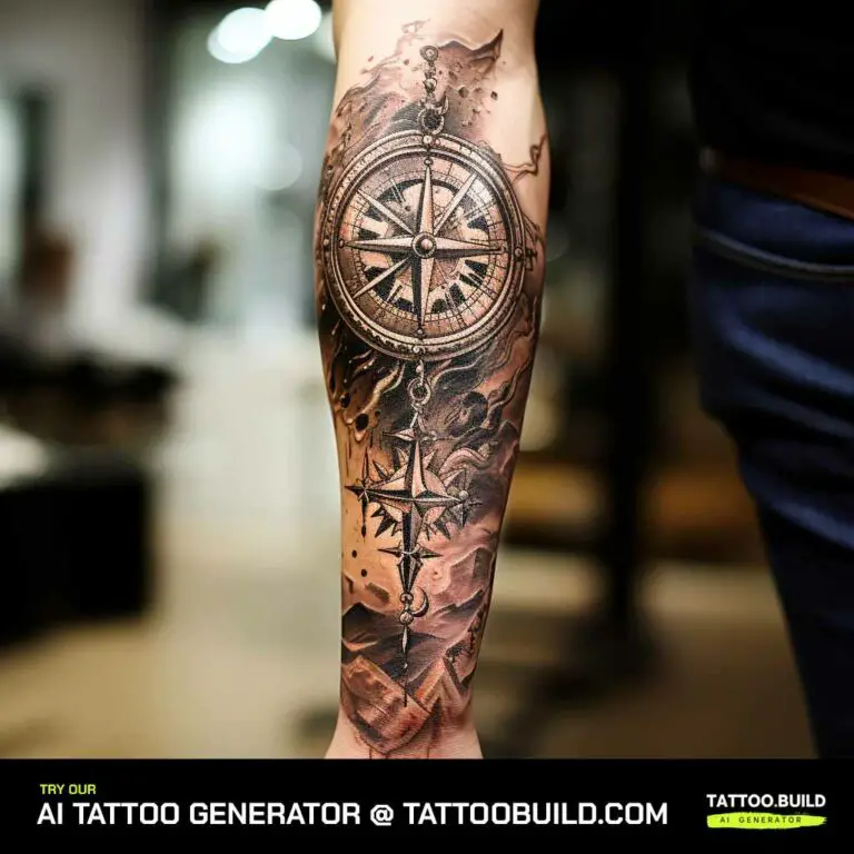 Compass Tattoo Designs Inspirations - Tattoo Build
