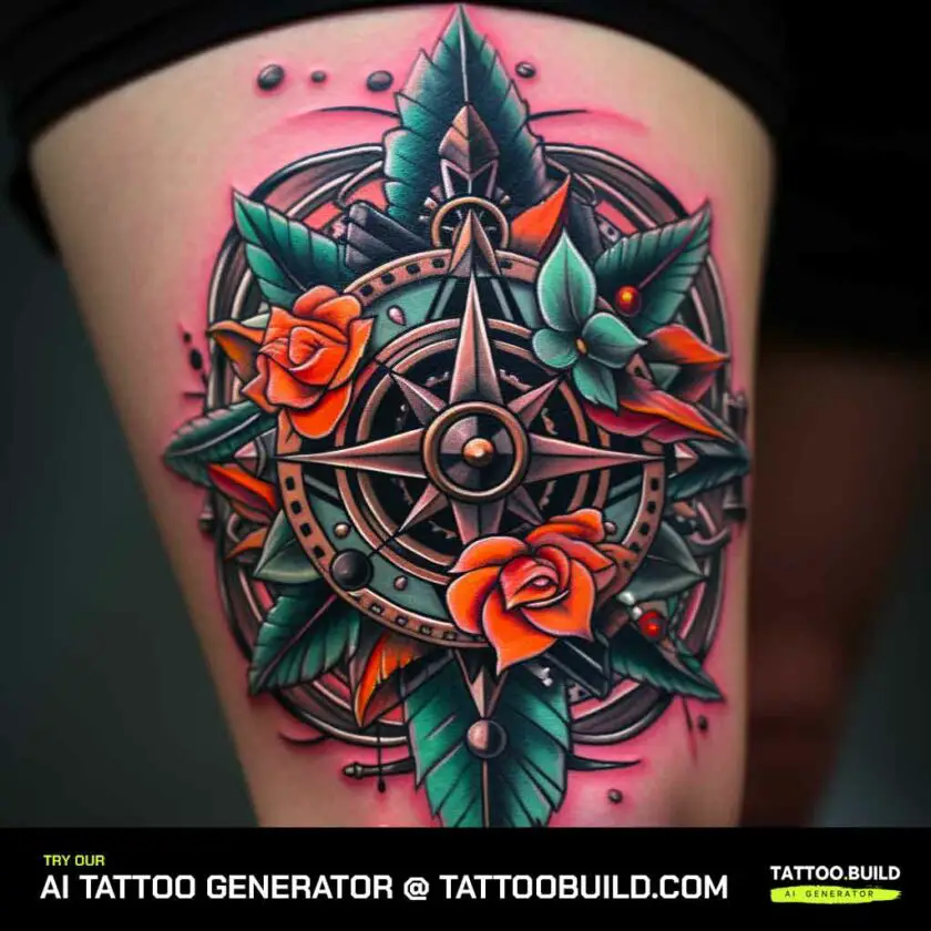 Compass Tattoo Designs Inspirations - Tattoo Build