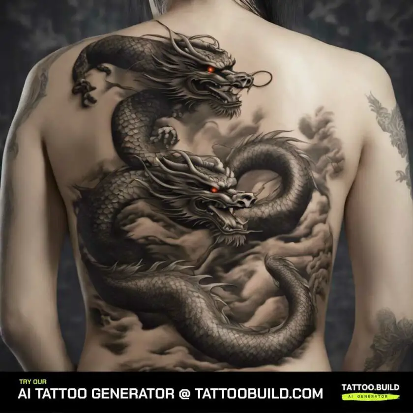 Chinese Dragon Spine Tattoo Ideas - Tattoo Build