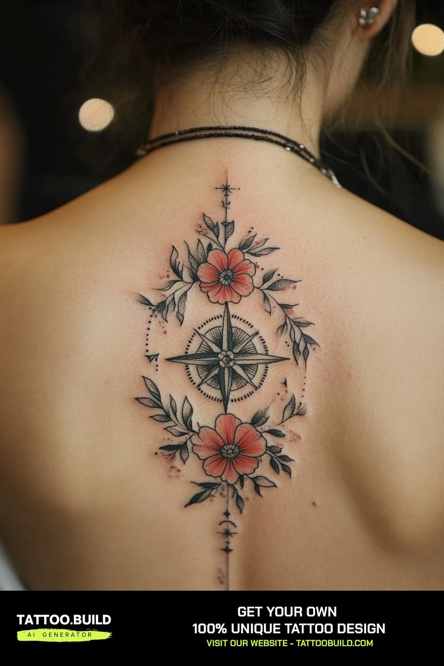30+ Mind Blowing Neo Traditional Compass Tattoo - Tattoo Build