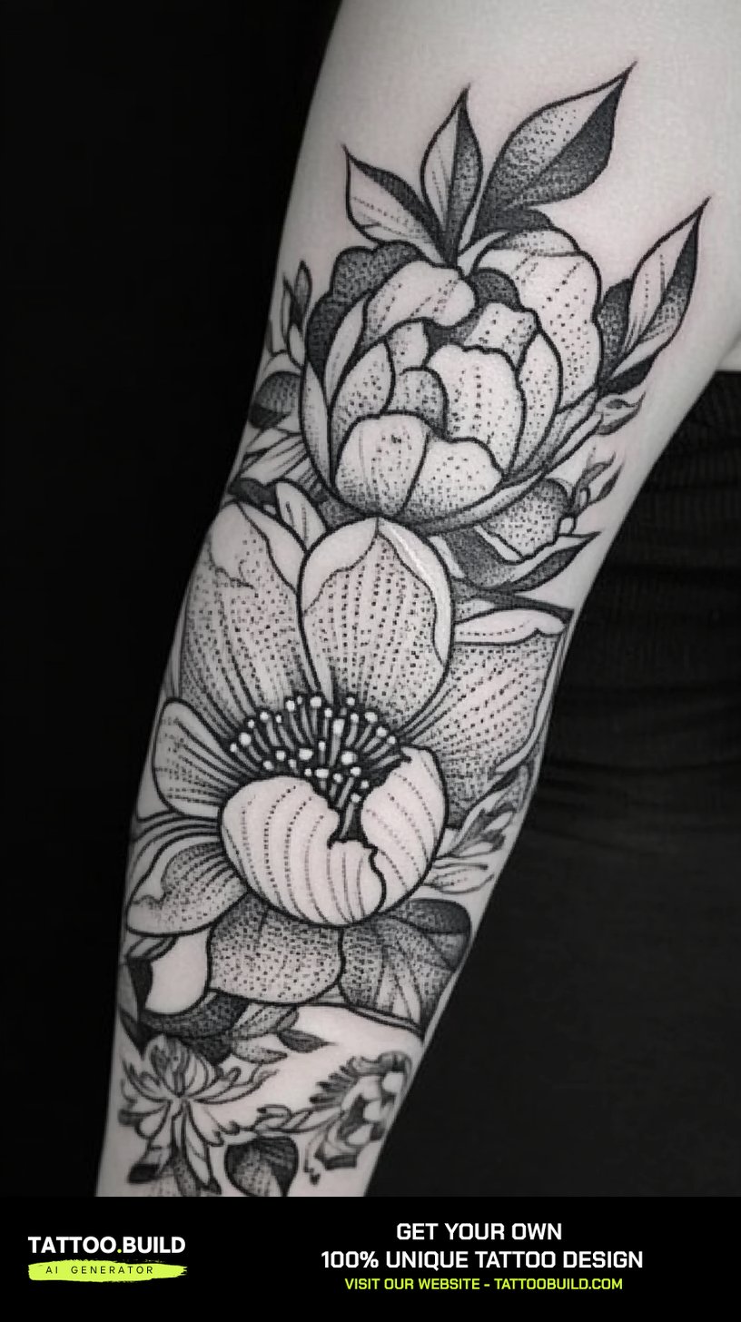 Forearm Black and White Tattoos - Tattoo Build