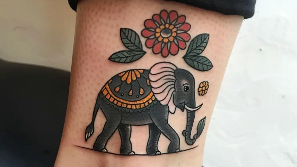 American Traditional Elephant Tattoo: 24 Stunning Design Ideas - Tattoo ...