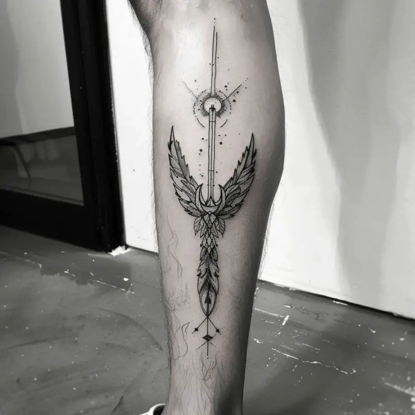 Small Leg and Thigh Tattoo for Guys: 20 Cute Ideas - Tattoo Build