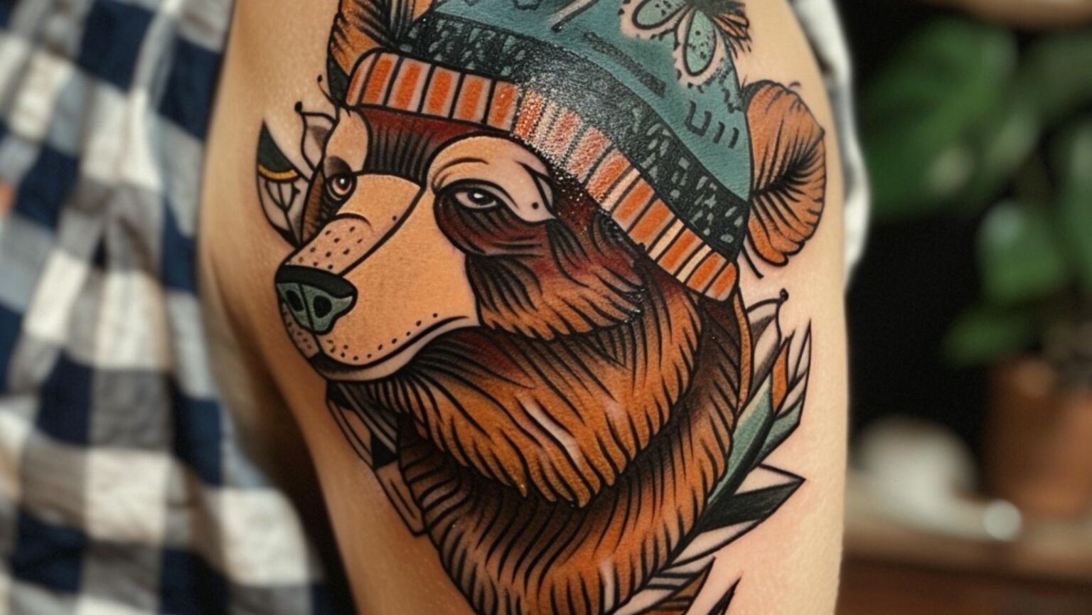 Traditional Bear Tattoo Meaning and Design Ideas - Tattoo Build