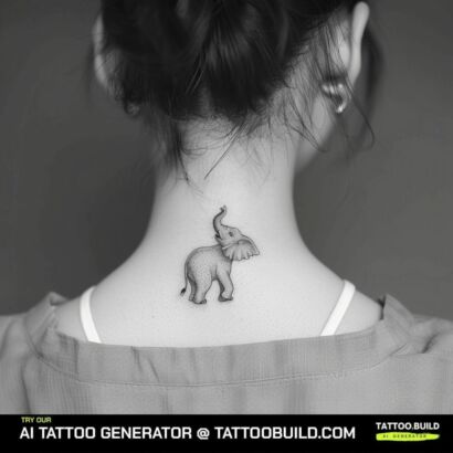 Trunk Up Elephant Tattoo: 9 Striking Ideas to Beautify your Body ...