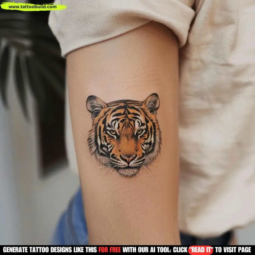 Tiger Tattoos for women - Tattoo Build