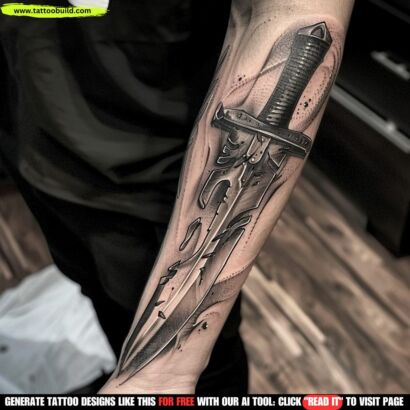 Blade Tattoo Meaning and Design Ideas - Tattoo Build