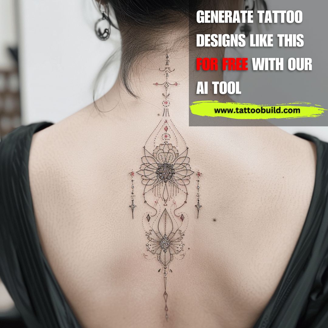 Fine Line Spine Tattoo Designs - Tattoo Build