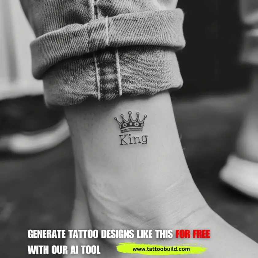 King Tattoo Meaning and Design - Tattoo Build