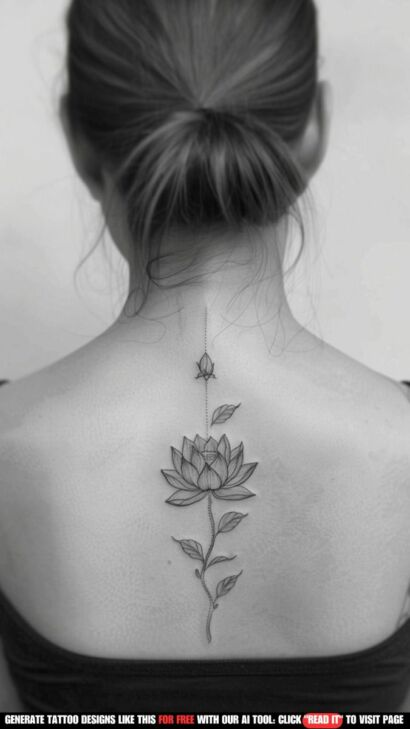 Feminine Spine Tattoo: 30+ Striking Ideas for Tat Lovers - Tattoo Build