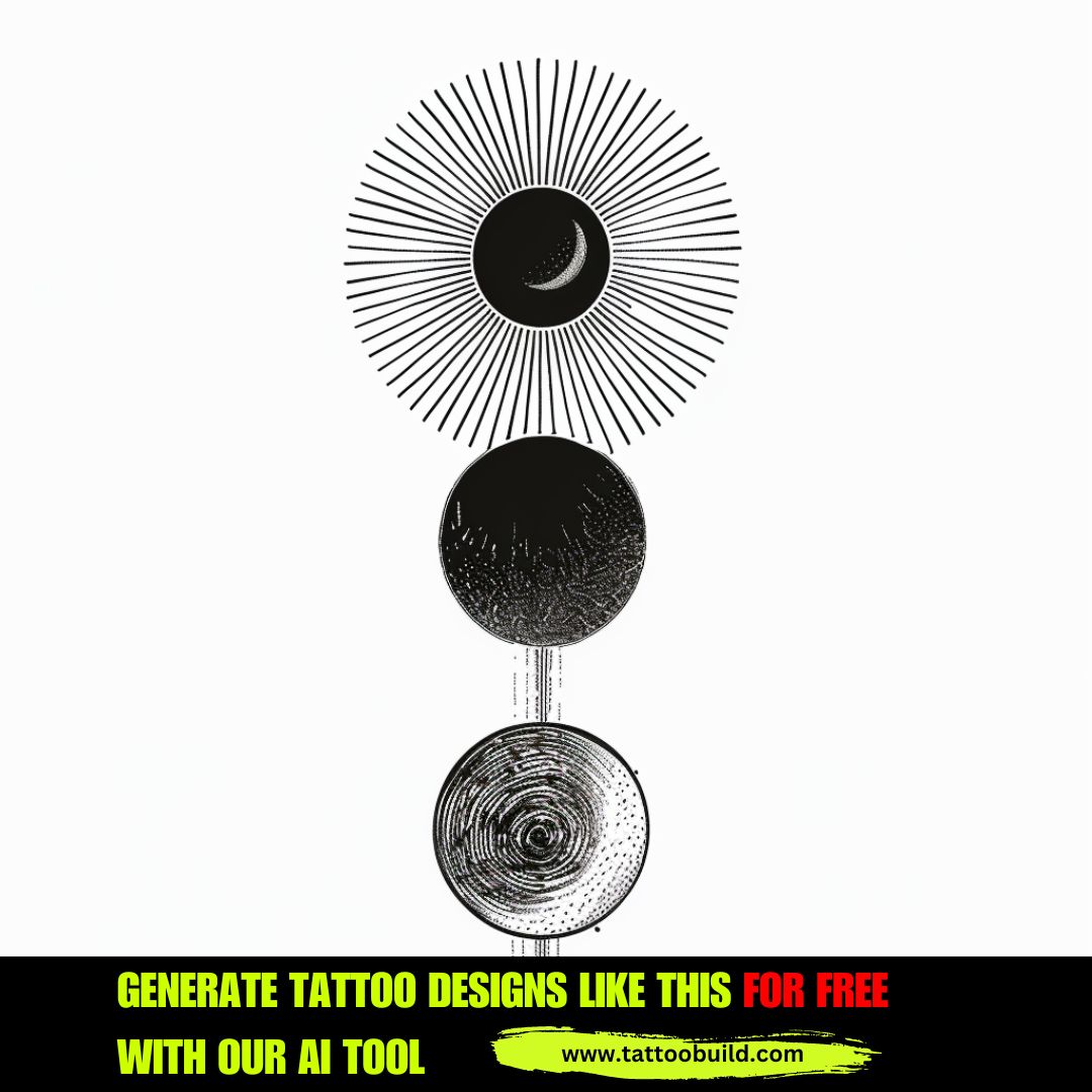 Three Circles Tattoo: Meaning and Designs - Tattoo Build