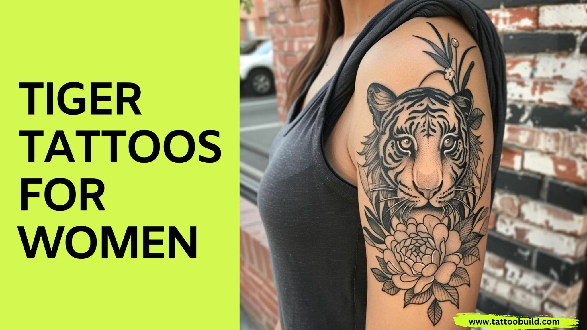 Tiger Tattoos for women - Tattoo Build