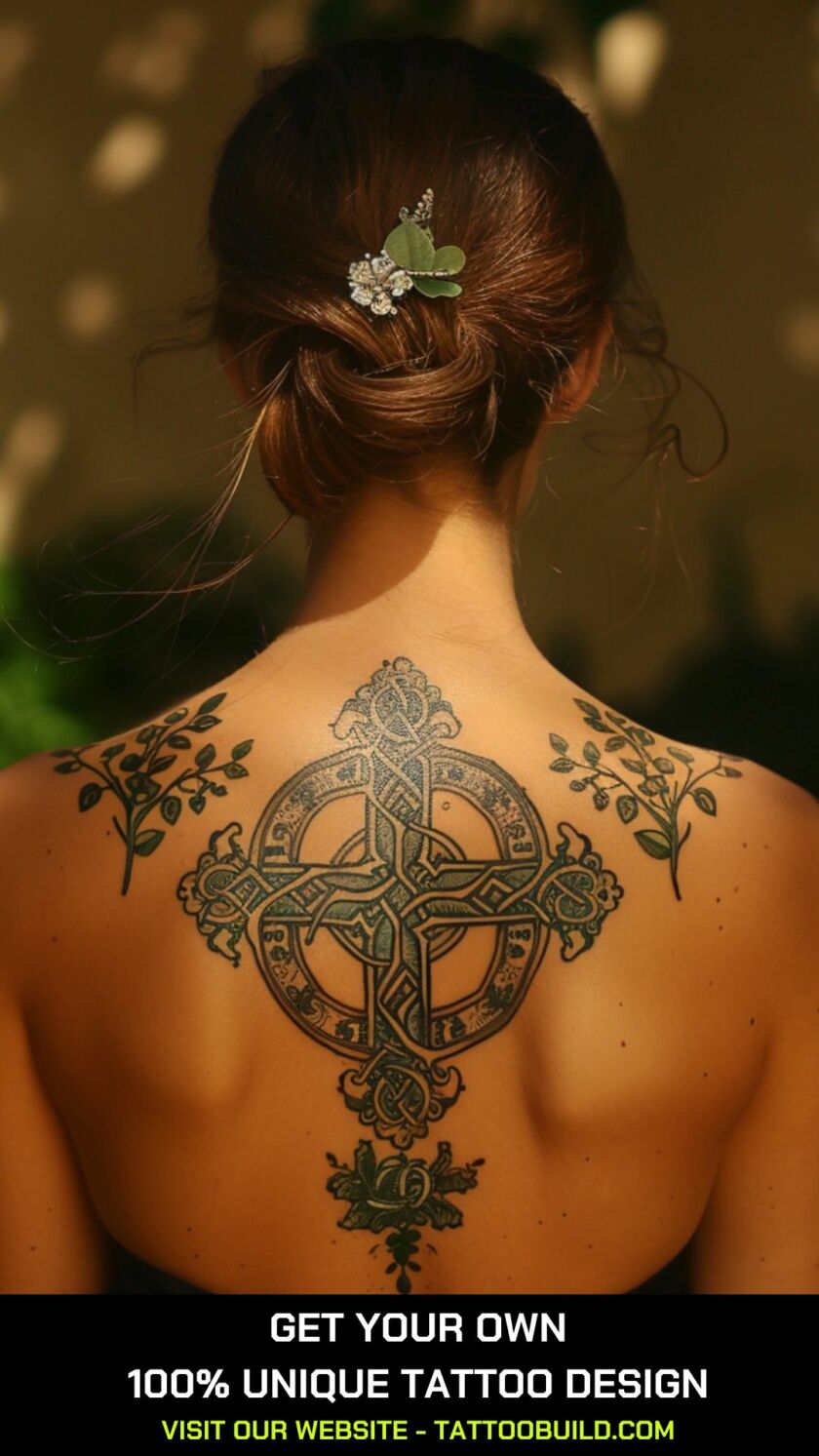 Celtic Cross Tattoo for Ladies: A Timeless Symbol of Beauty and ...
