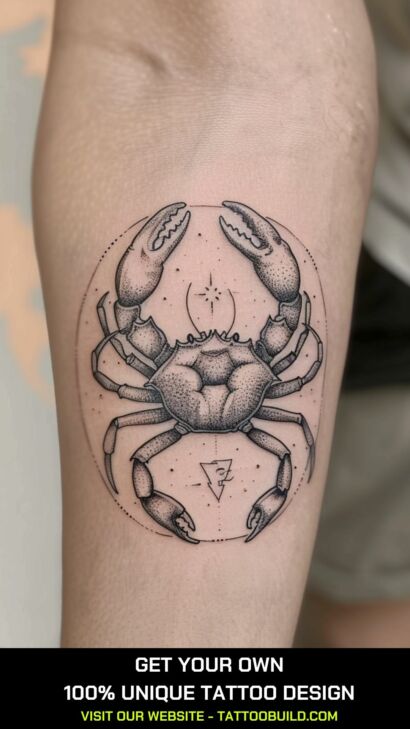 Cancer Star Sign Tattoo Ideas Symbolism And Inspiration Tattoo Build