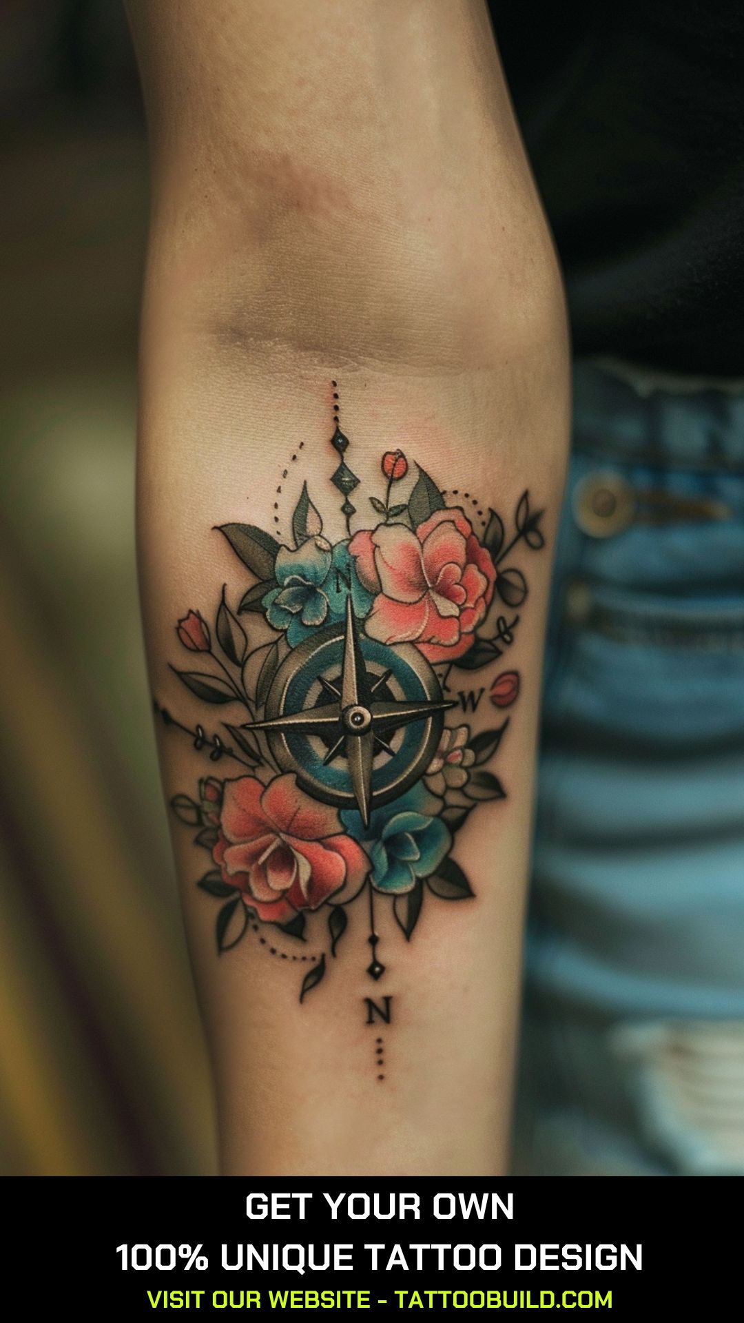 Women's Tattoo on the Back of the Arm: 20+ Stunning Images (Ideas ...