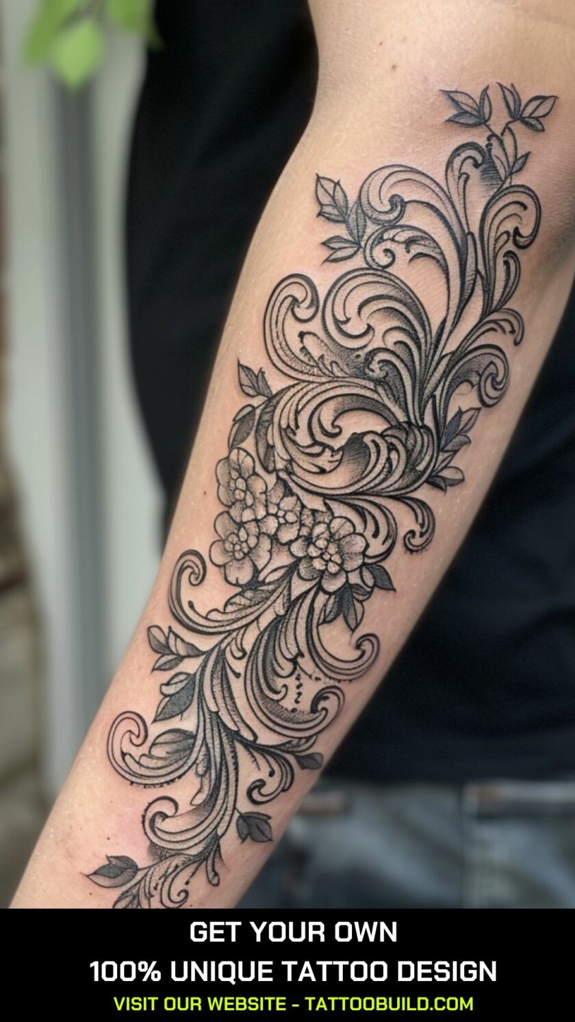 Filigree Tattoos for Females: Elegant and Intricate Designs - Tattoo Build