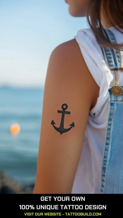 Anchor Tattoos for Females: Stability, Strength, and Style - Tattoo Build