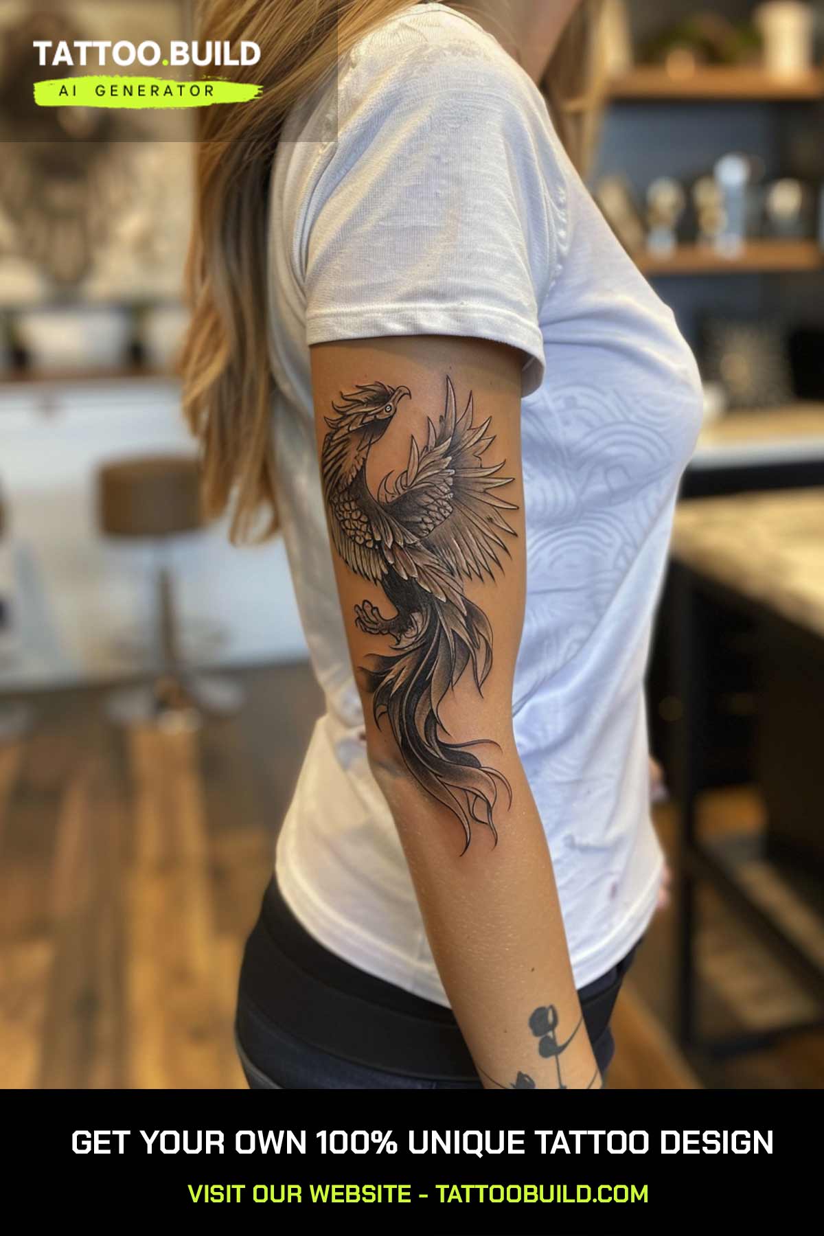Phoenix Tattoos For Women - Tattoo Build