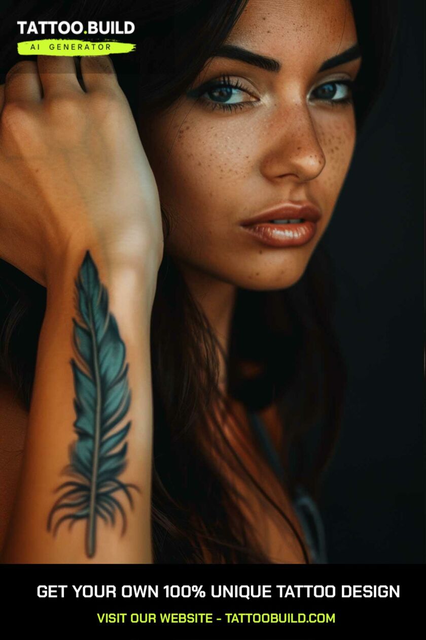 Women's Feather Tattoo Ideas - Tattoo Build