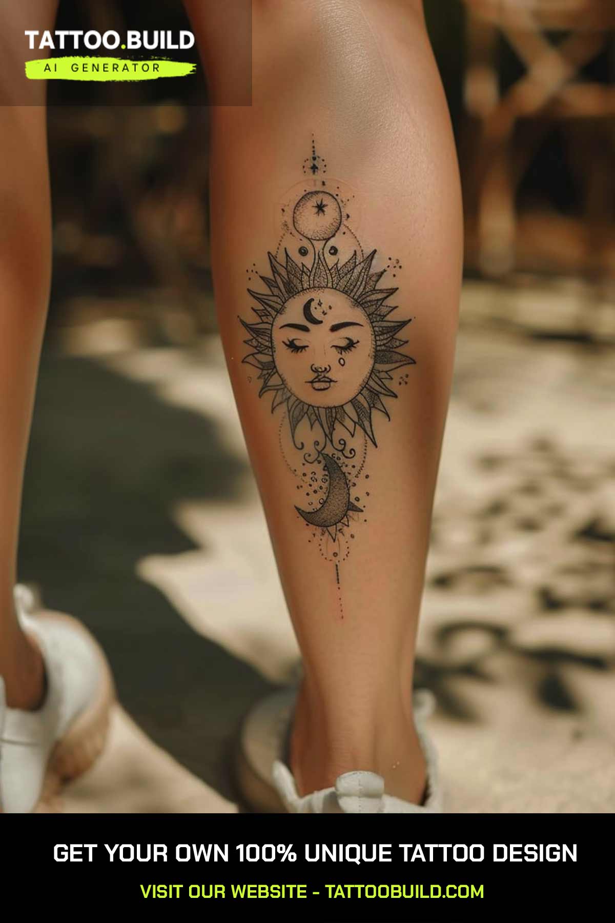 Calf Tattoo's for Women (Ideas & Inspiration) - Tattoo Build