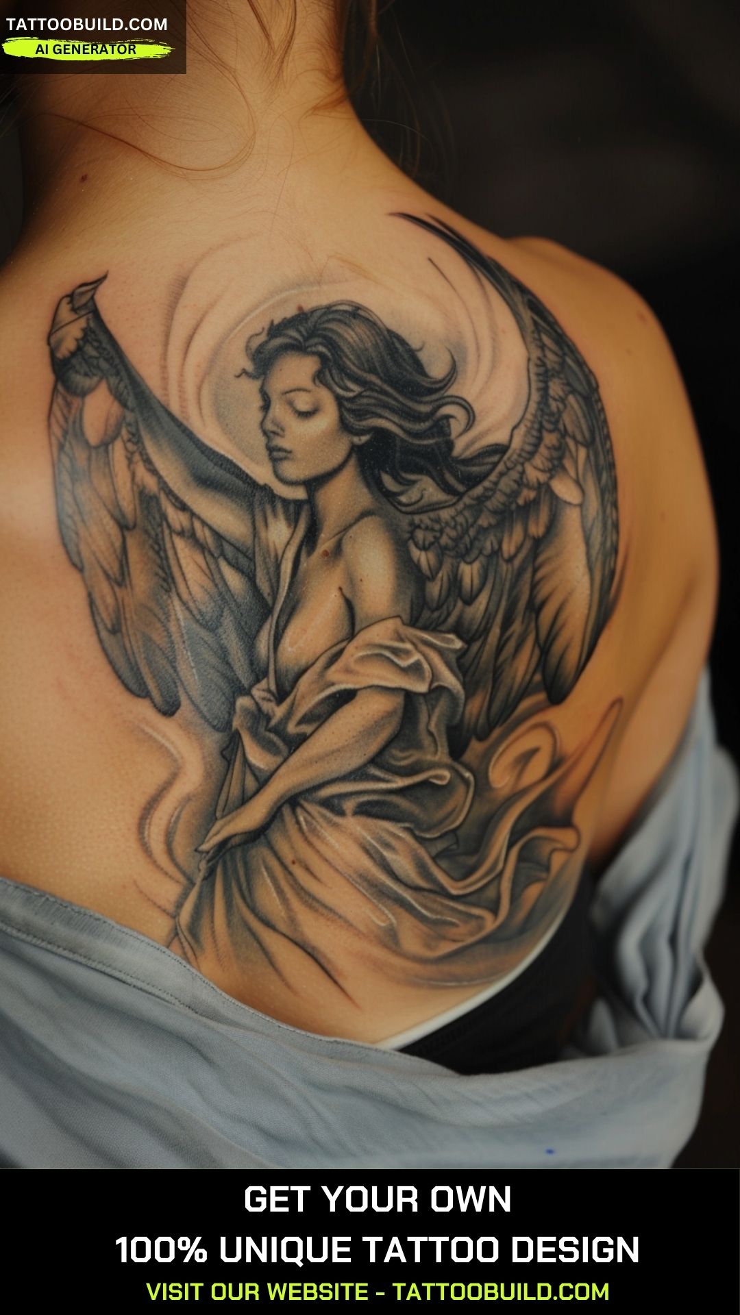 Angel Tattoo For Women: 30+ Sunning ideas - Tattoo Build