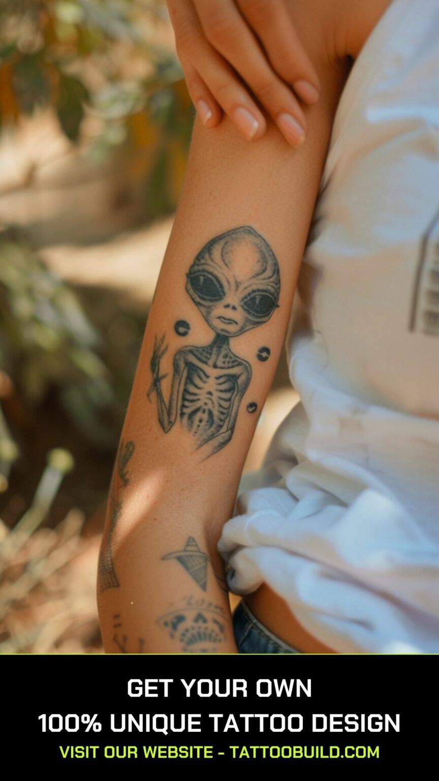 Alien Tattoo Ideas: Out-of-This-World Ink for the Adventurous - Tattoo ...