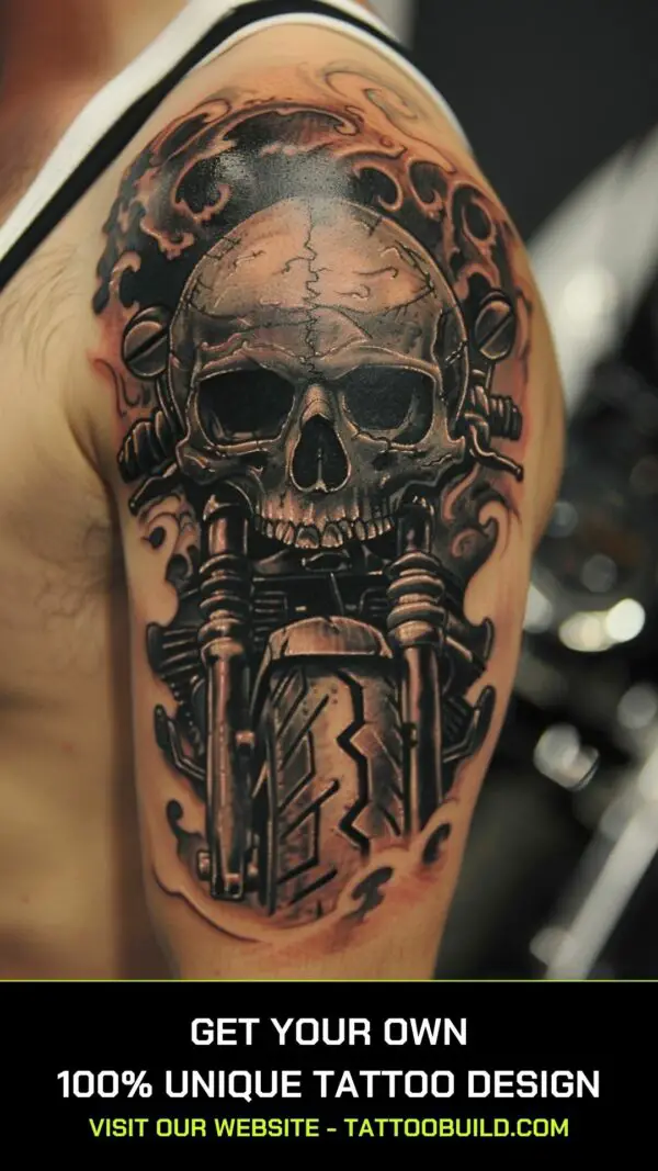 Motorcycle Tattoo Ideas: Embrace the Spirit of the Open Road - Tattoo Build
