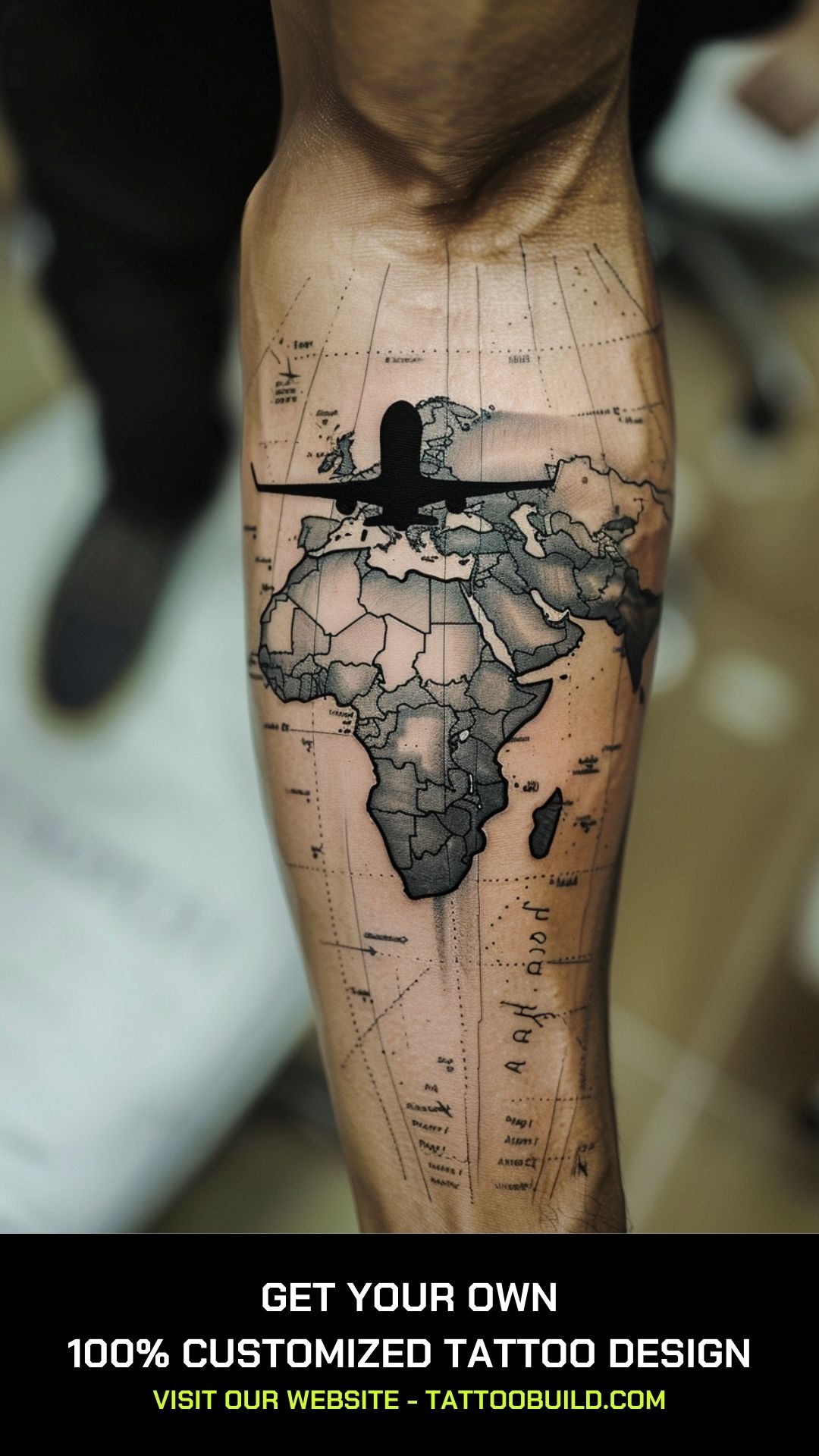 Map Tattoo Ideas: Best Designs for you - Tattoo Build