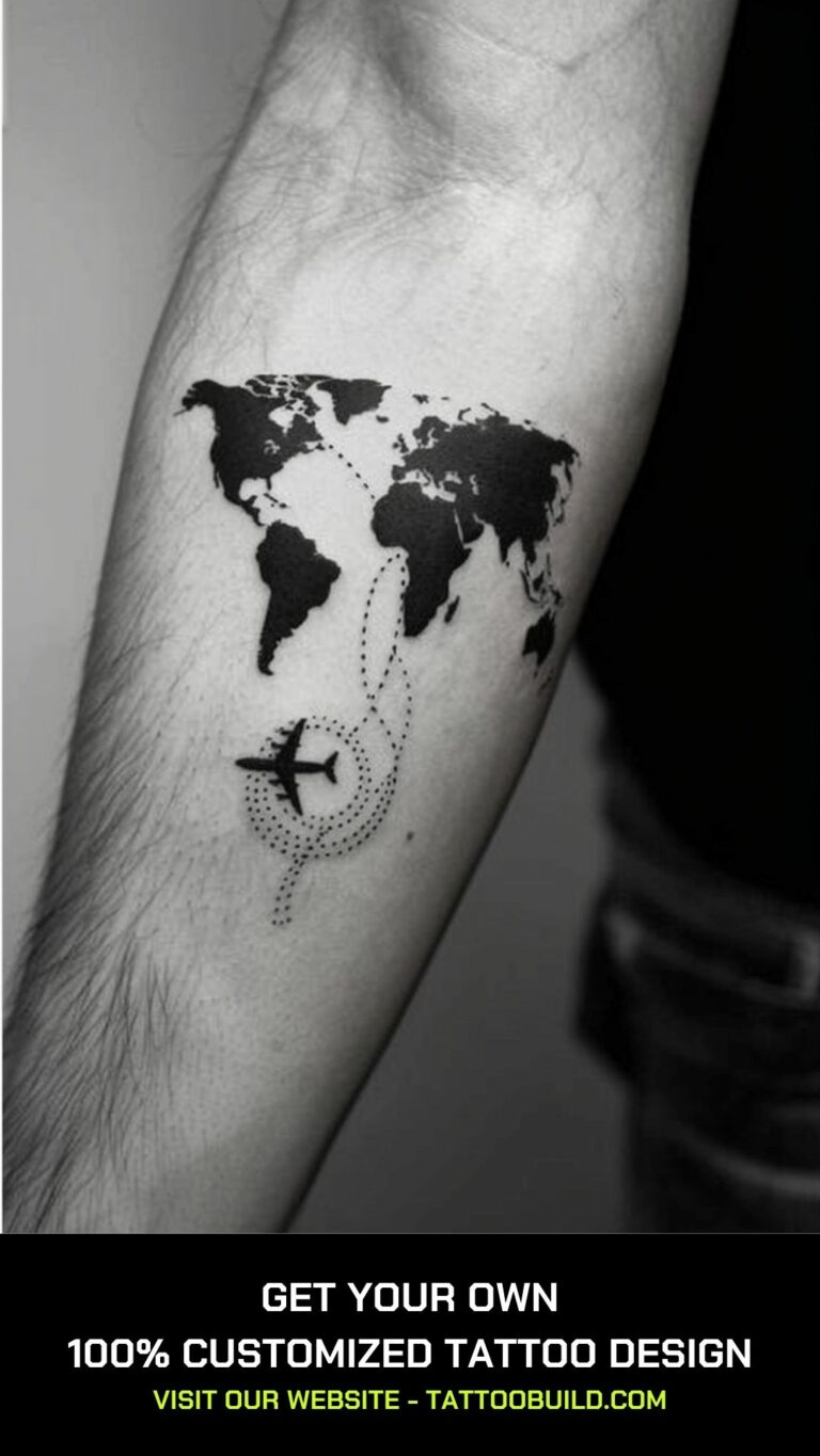 Map Tattoo Ideas: Best Designs for you - Tattoo Build