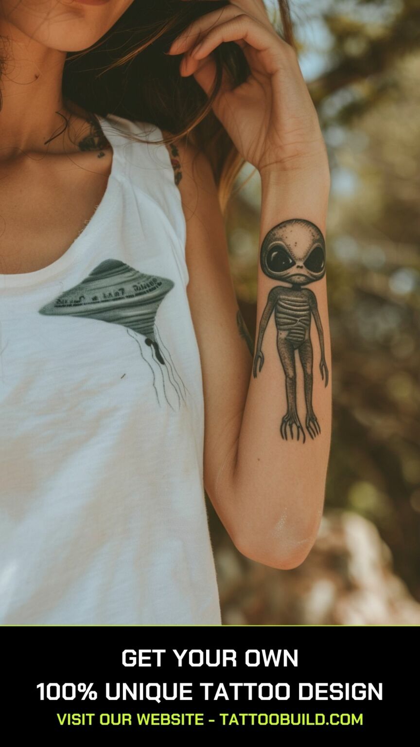 Alien Tattoo Ideas: Out-of-This-World Ink for the Adventurous - Tattoo ...