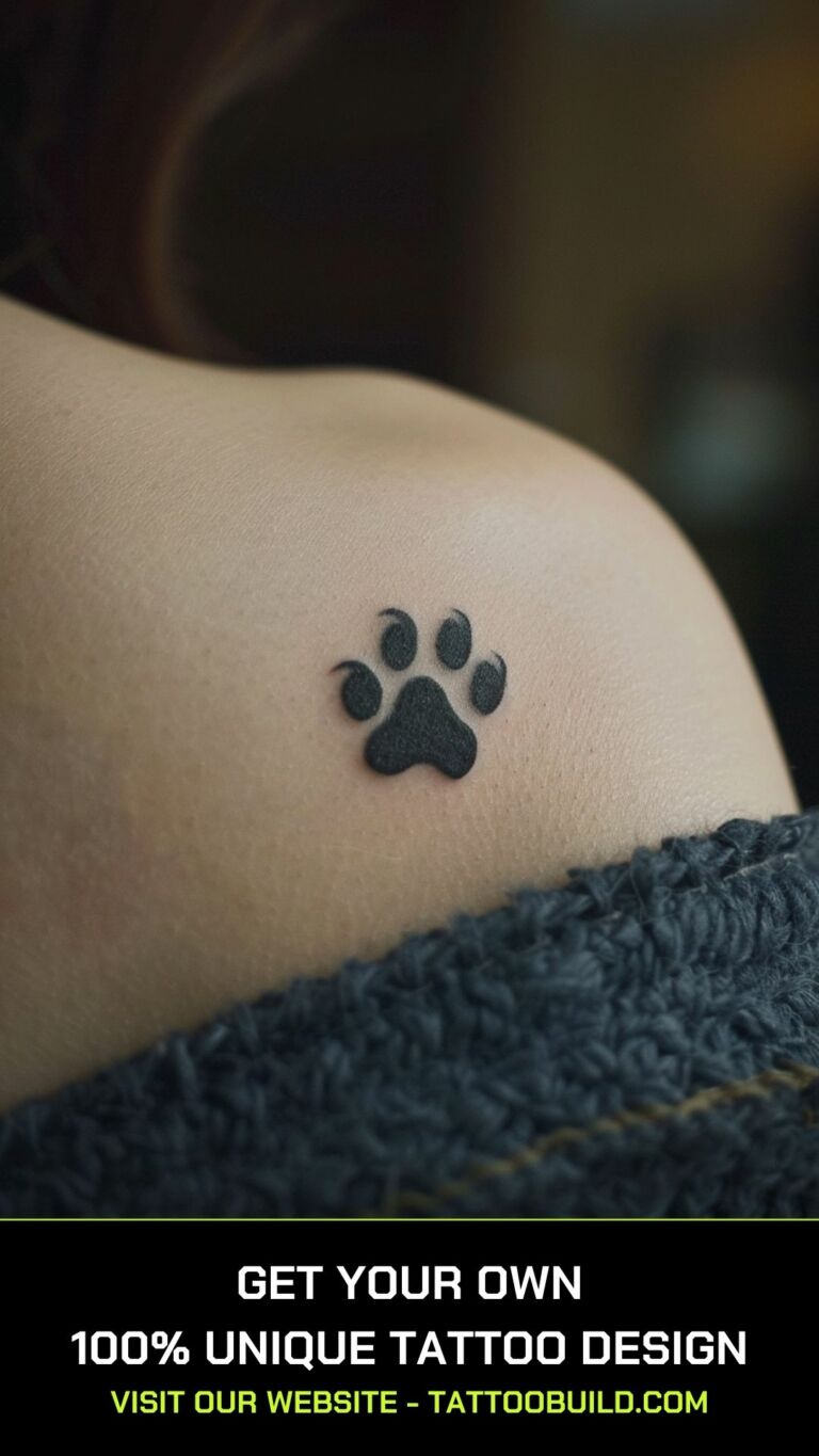 Cat Paw Tattoo Ideas Purr Fect Designs For Cat Lovers Tattoo Build