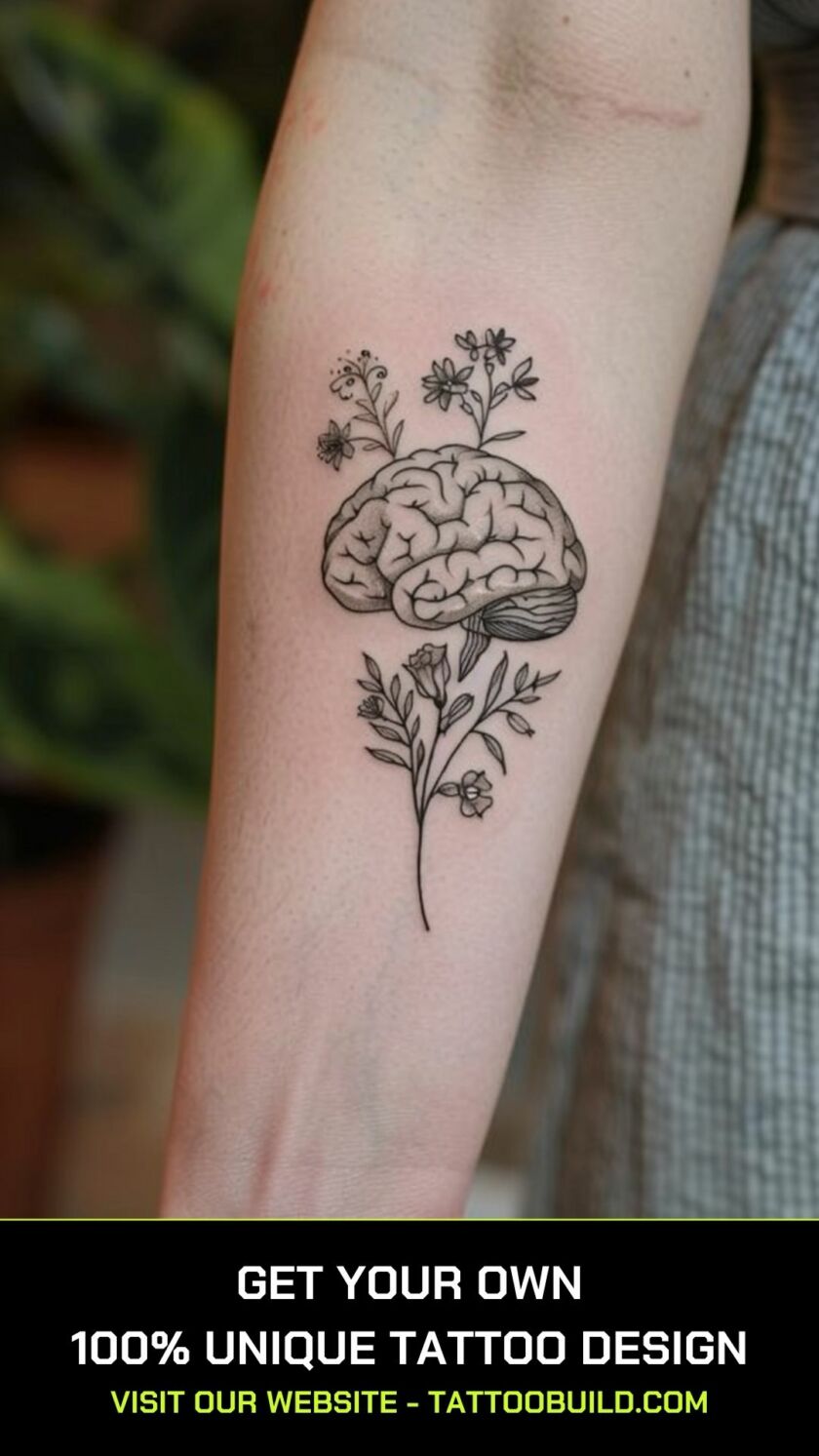 Brain Tattoo Ideas: Meaning, Design Ideas & Tips - Tattoo Build