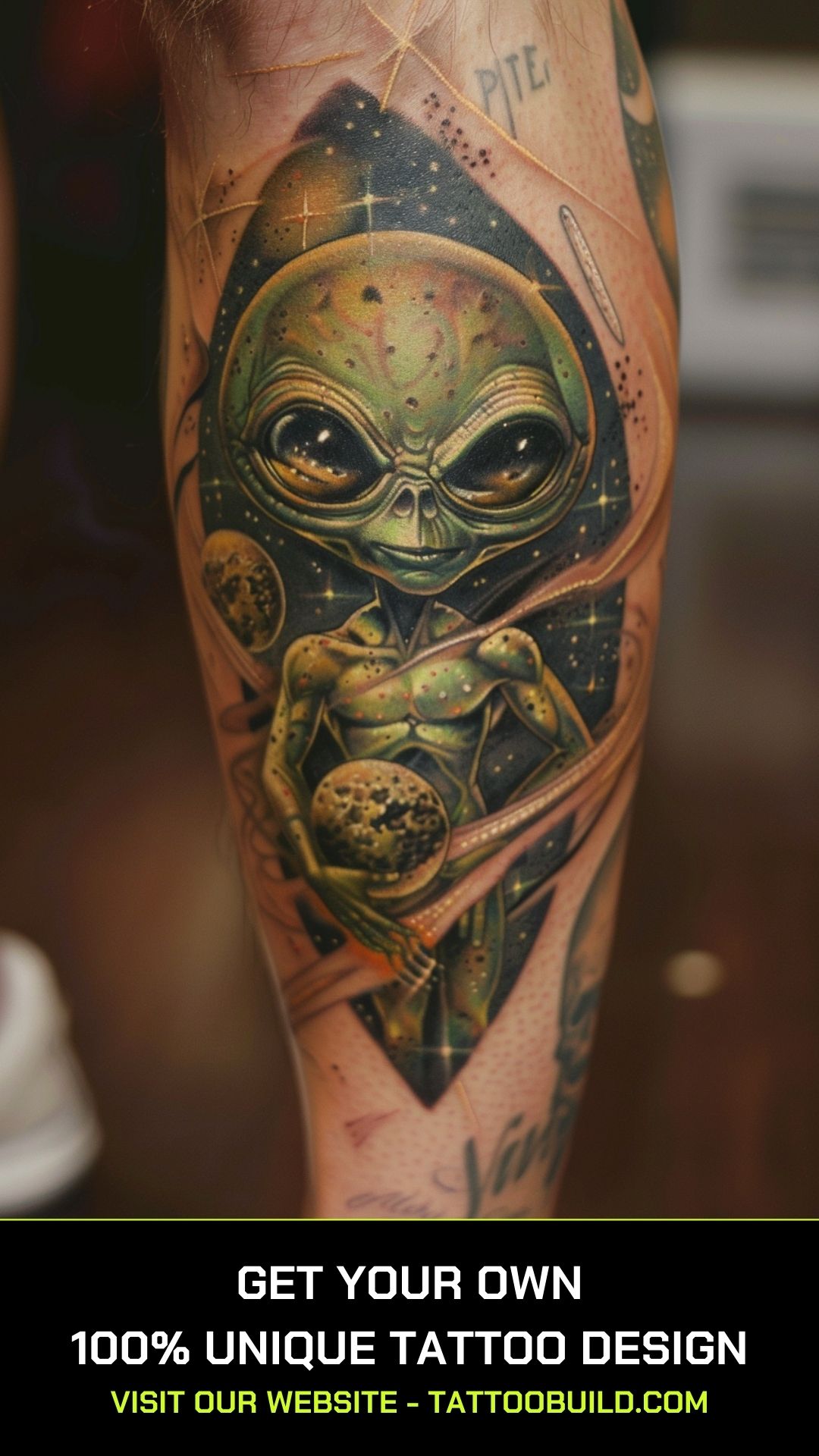Alien Tattoo Ideas: Out-of-This-World Ink for the Adventurous - Tattoo ...
