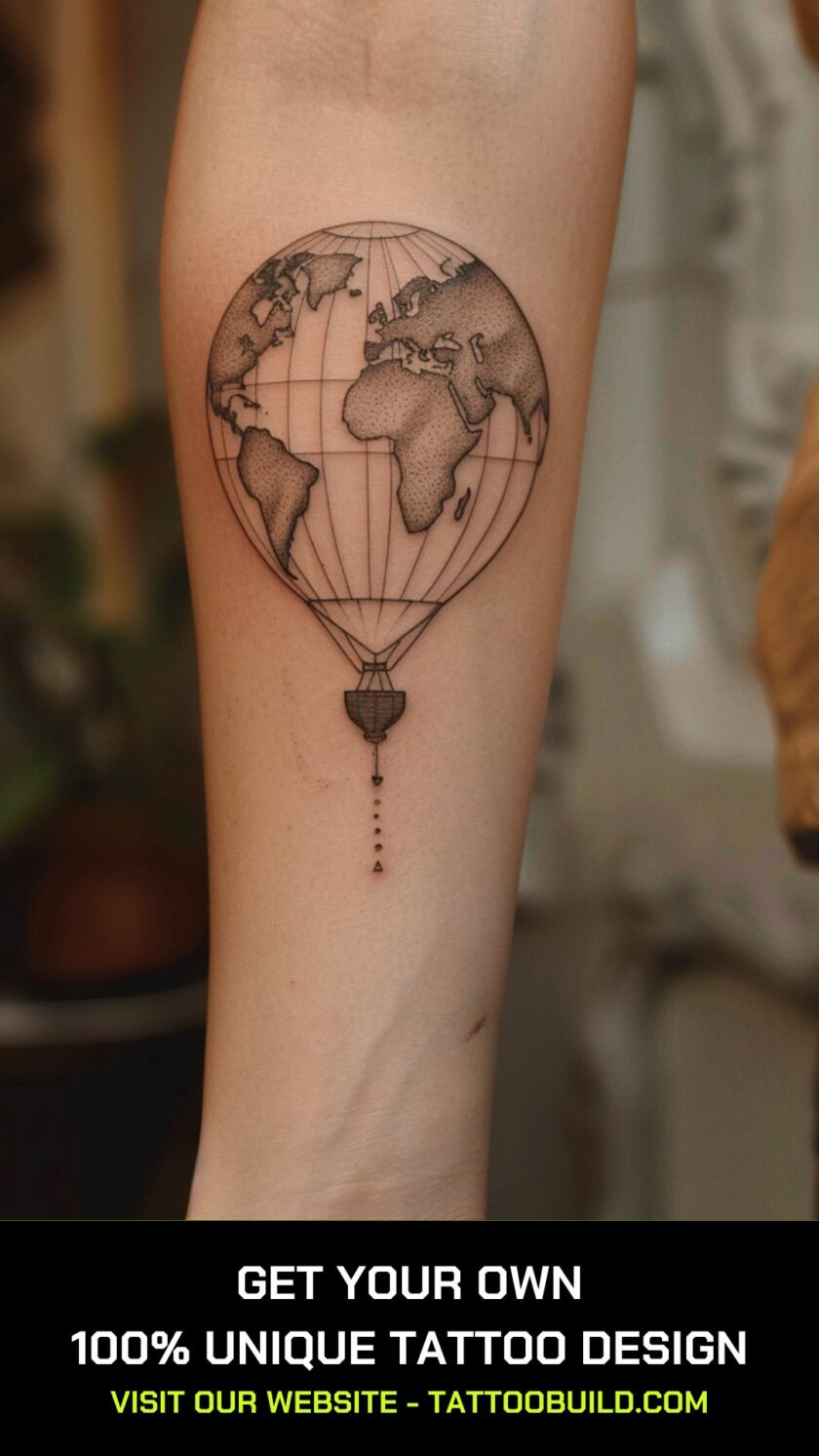 Travel Tattoo Ideas: Best Combinations - Tattoo Build