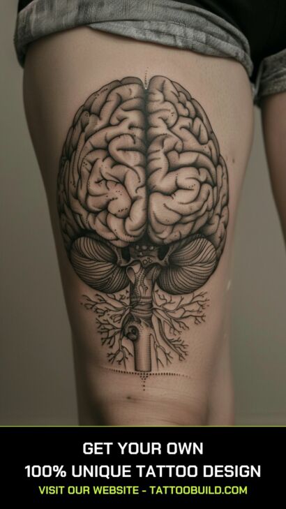 Brain Tattoo Ideas: Meaning, Design Ideas & Tips - Tattoo Build