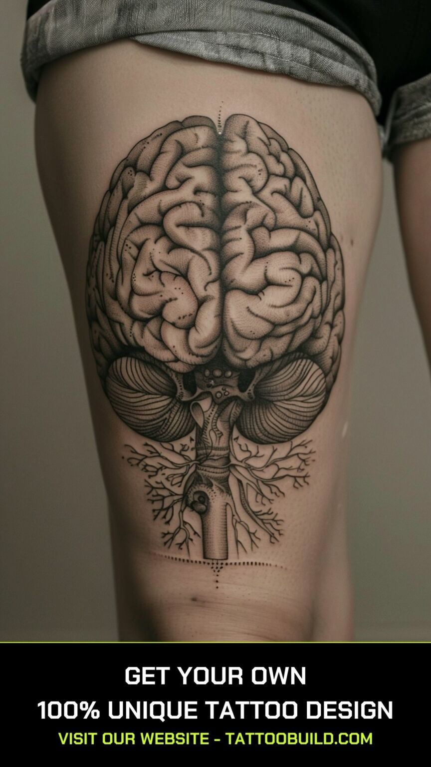 Brain Tattoo Ideas: Meaning, Design Ideas & Tips - Tattoo Build