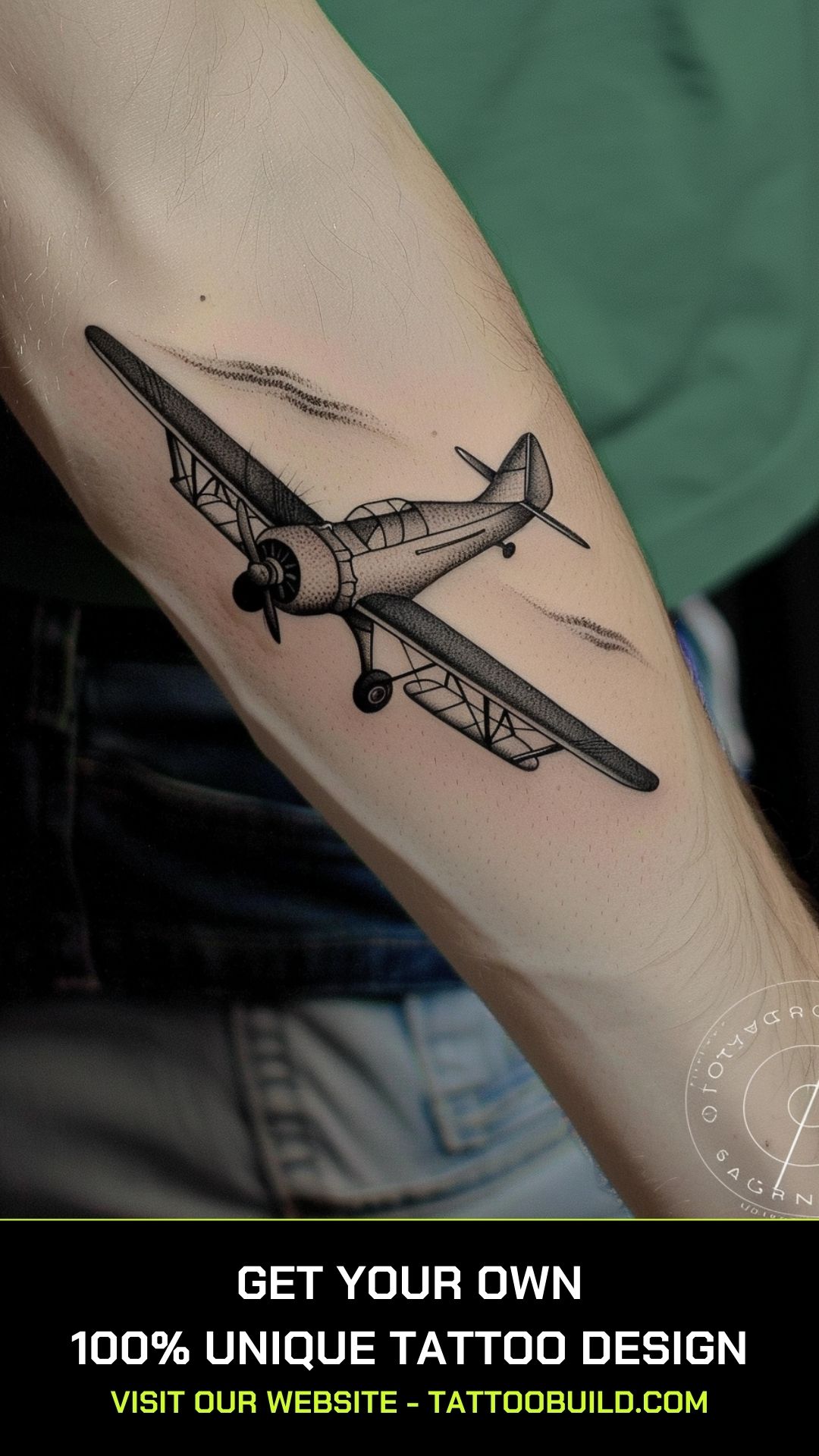 Airplane Tattoo Ideas: Soar to New Heights with Your Ink - Tattoo Build