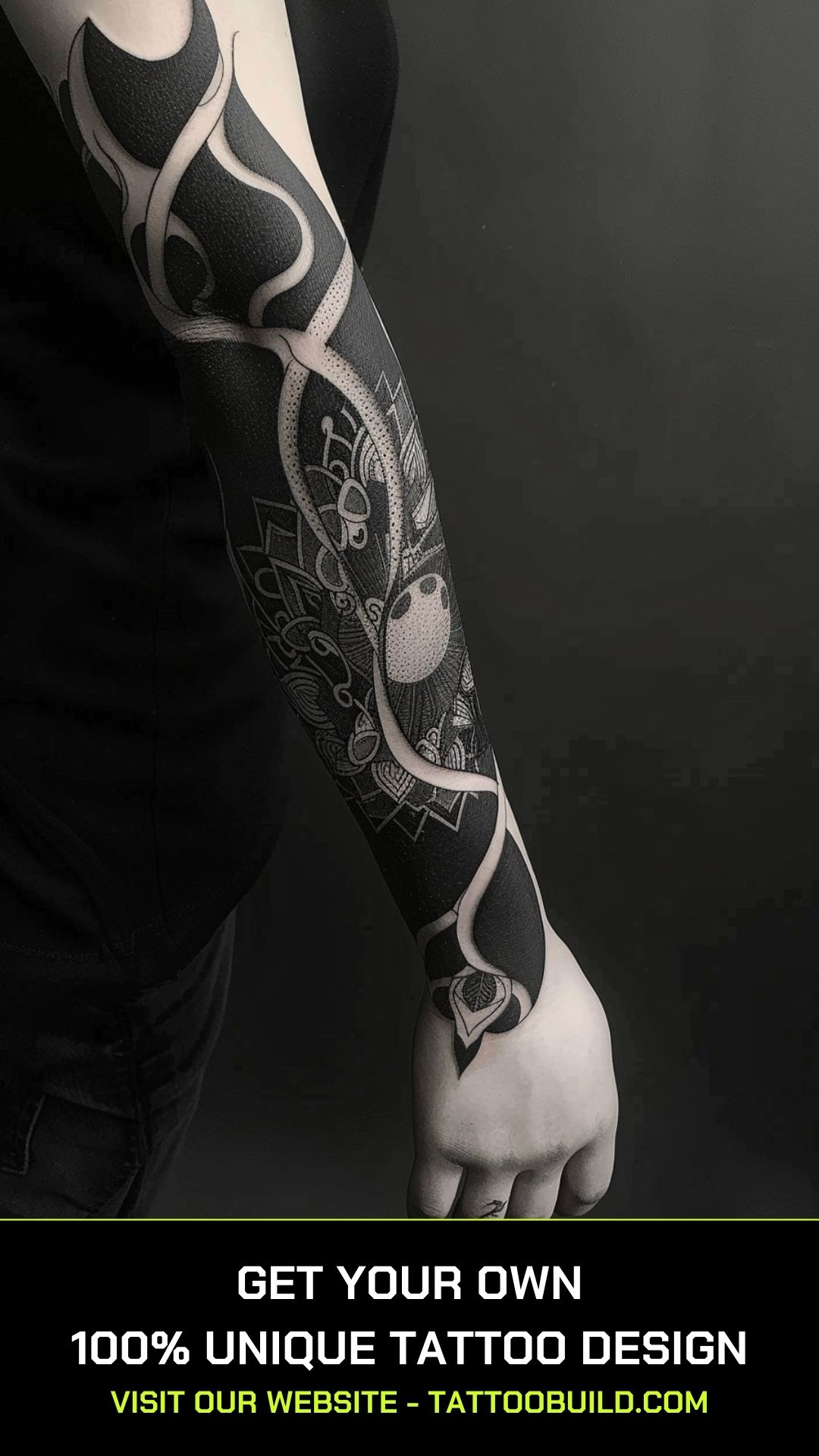 Blackwork Tattoo Designs: 100+ Bold and Beautiful Design Ideas - Tattoo ...