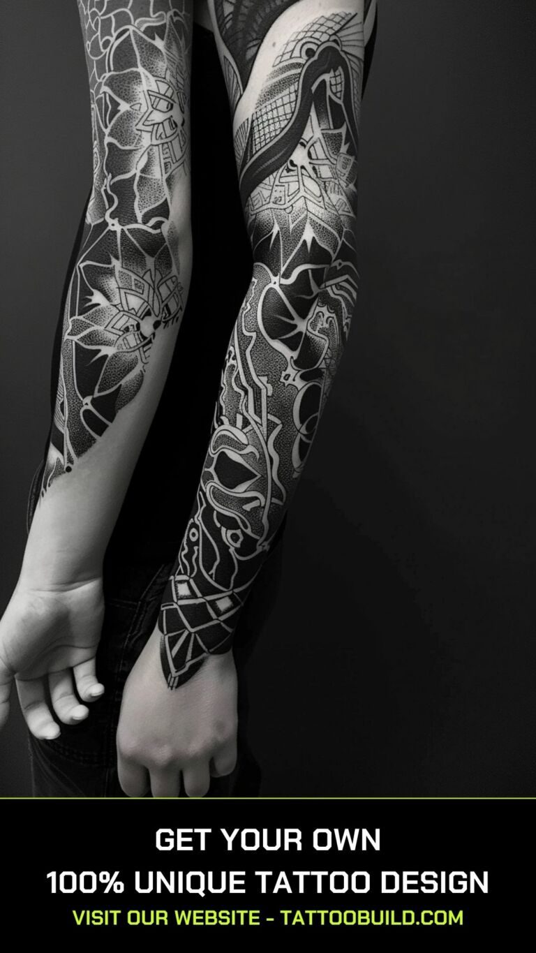Blackwork Tattoo Designs: 100+ Bold and Beautiful Design Ideas - Tattoo ...