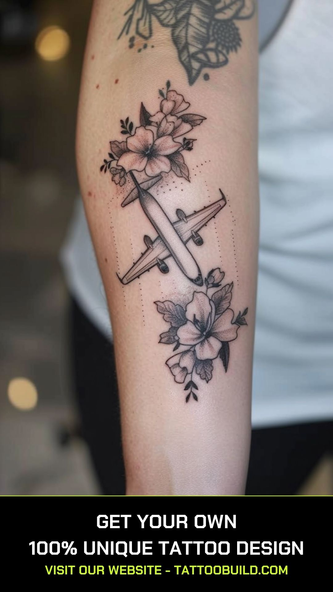 Airplane Tattoo Ideas: Soar to New Heights with Your Ink - Tattoo Build