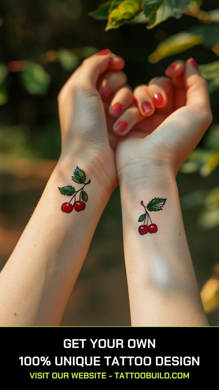 Cherry Tattoo Ideas: Sweet, Bold, and Timeless - Tattoo Build