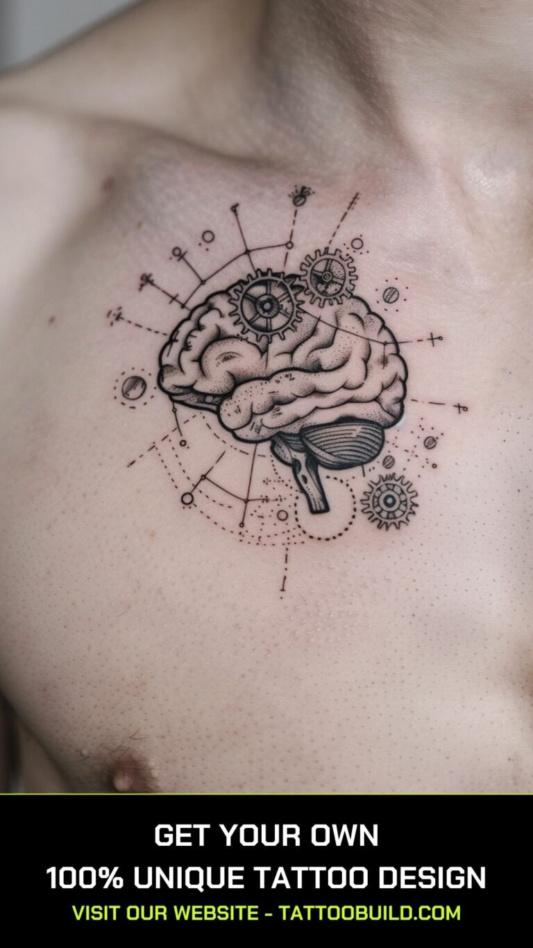 Brain Tattoo Ideas: Meaning, Design Ideas & Tips - Tattoo Build