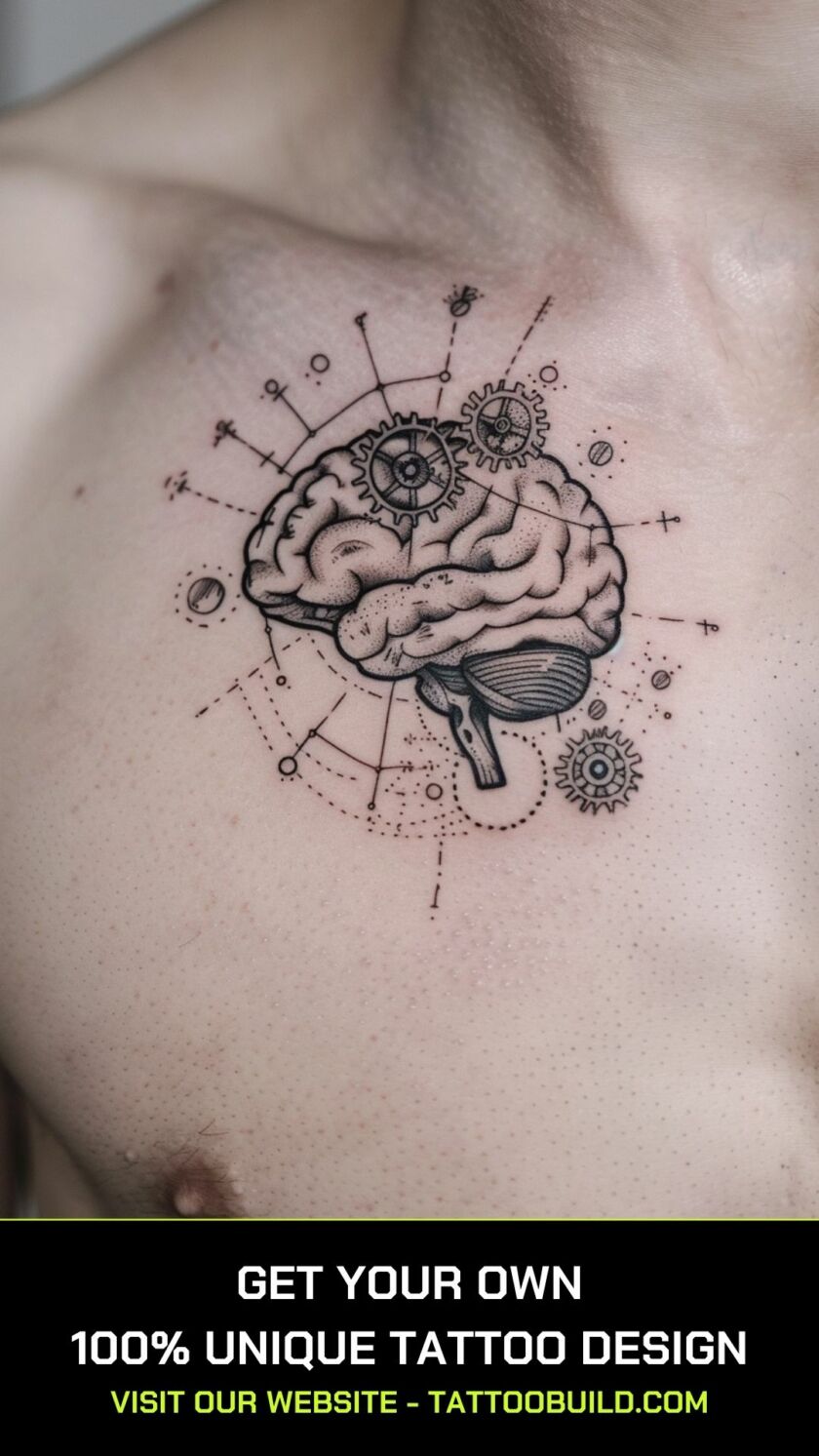 Brain Tattoo Ideas: Meaning, Design Ideas & Tips - Tattoo Build